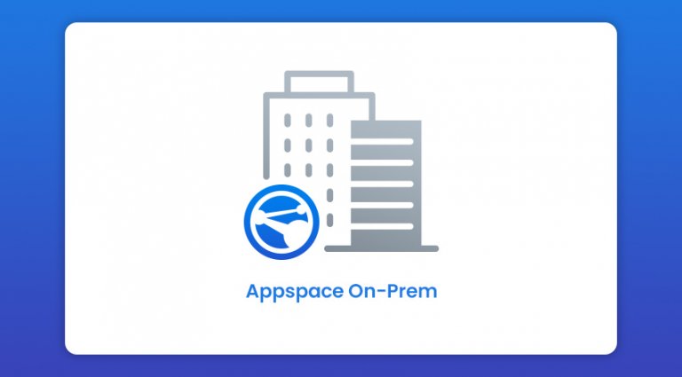 Appspace On-Prem – Appspace