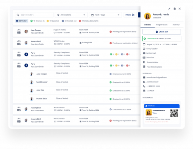 Visitor Management App | Office Visitor Check-In Management Software