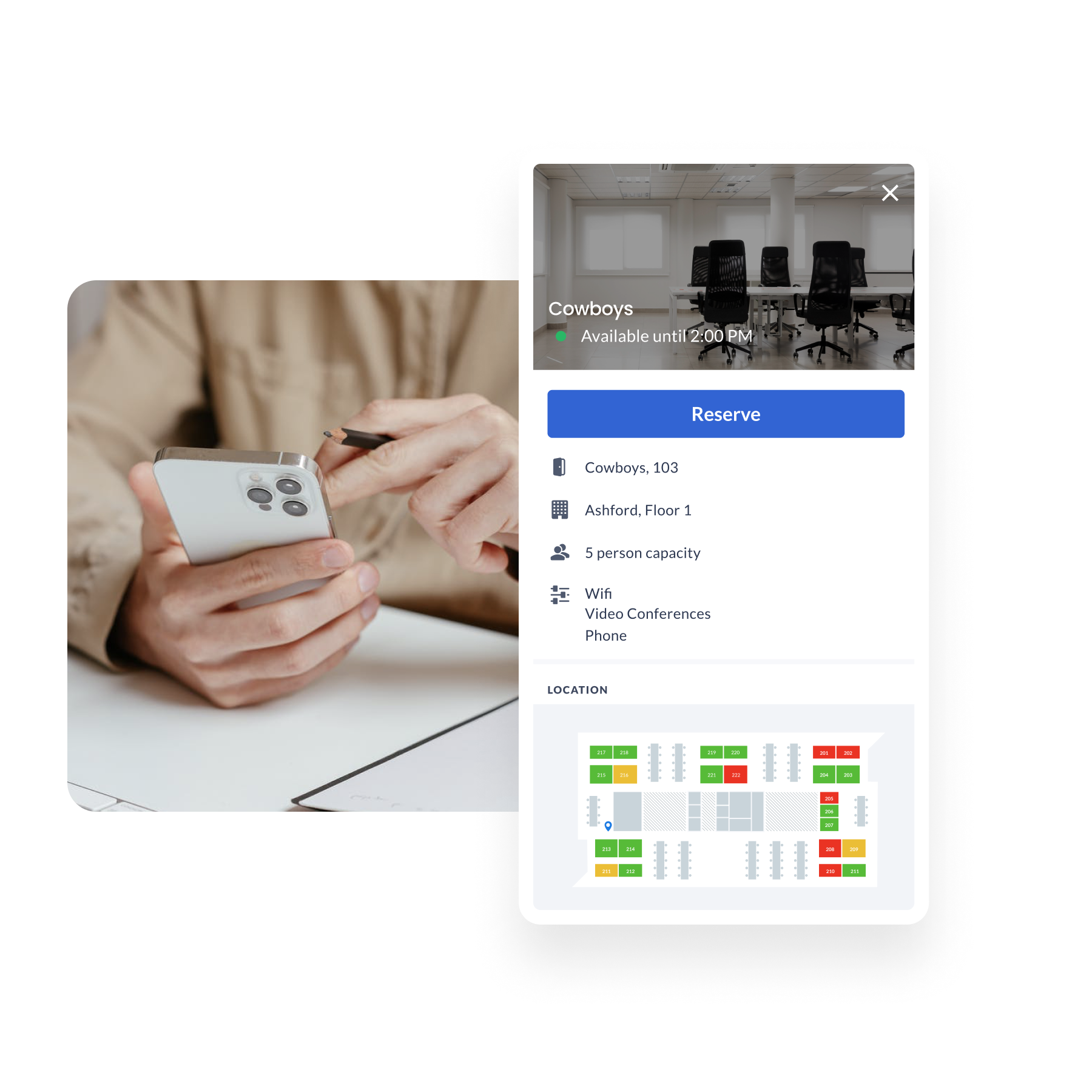 Space Reservation Software | Desk Reservation Booking Software