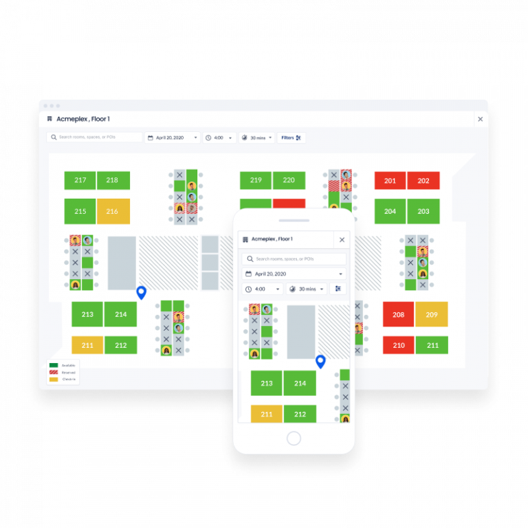 Space Reservation Software | Desk Reservation Booking Software