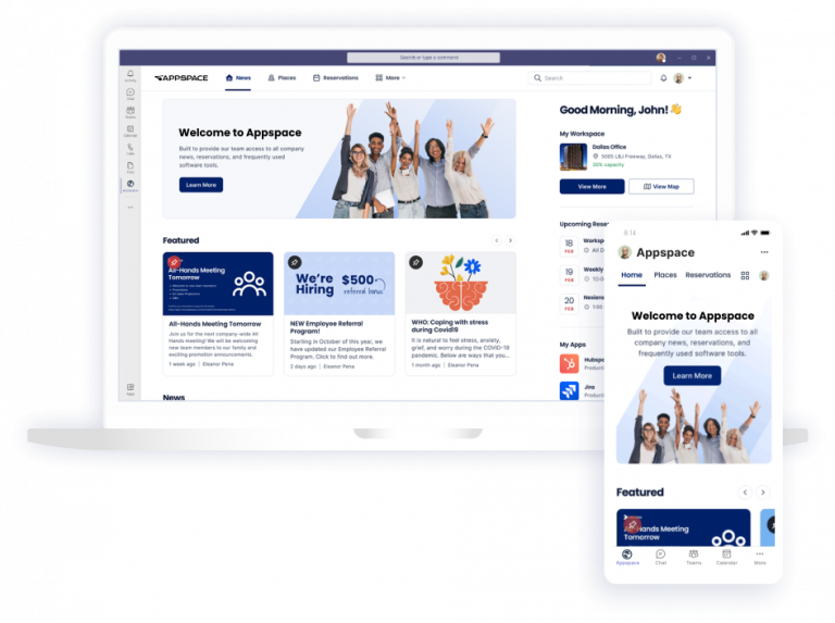 Microsoft Teams Integration & Communication Tools | Appspace