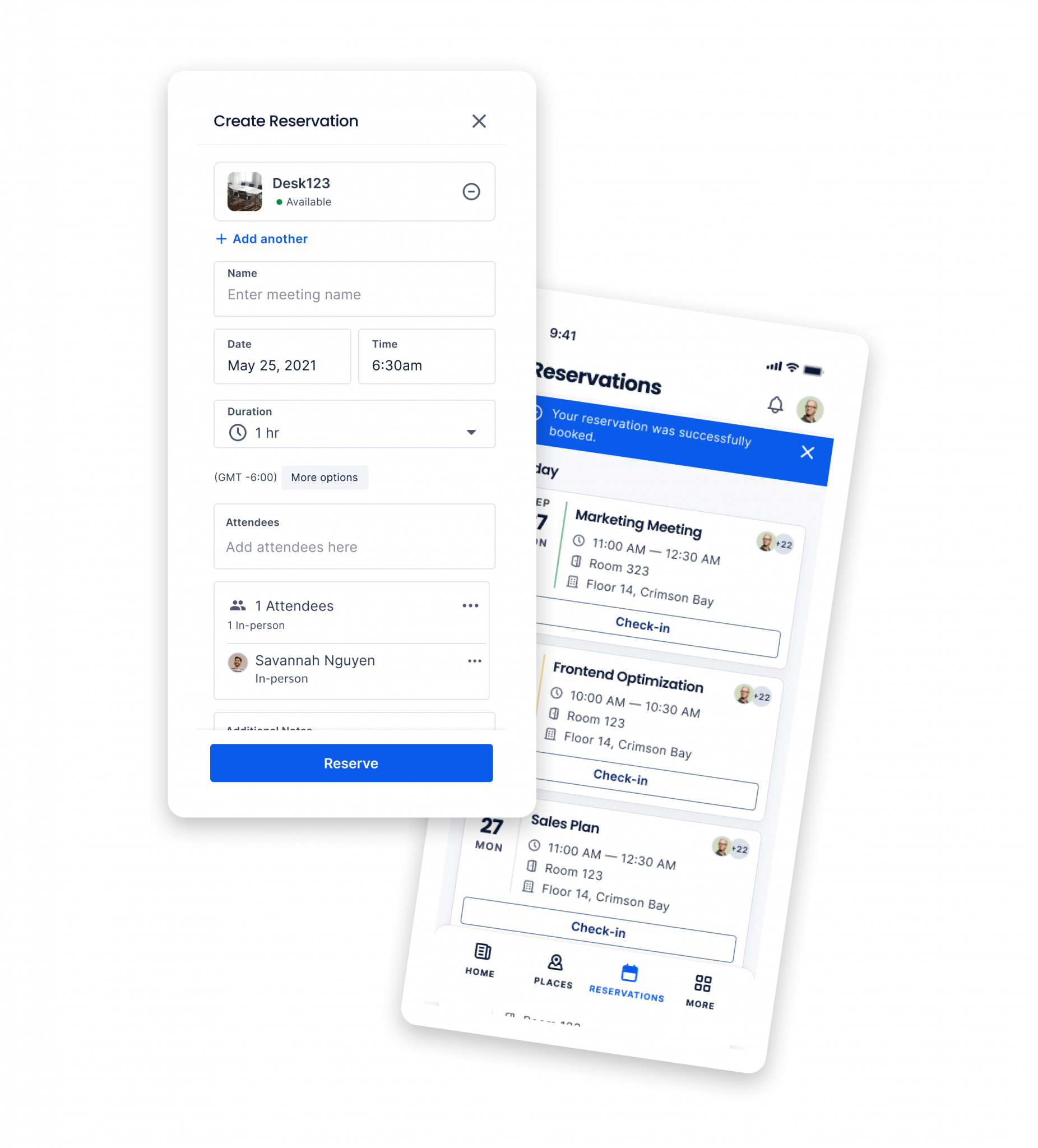 Appspace Space Reservation | Find & Book Rooms, Desks & More