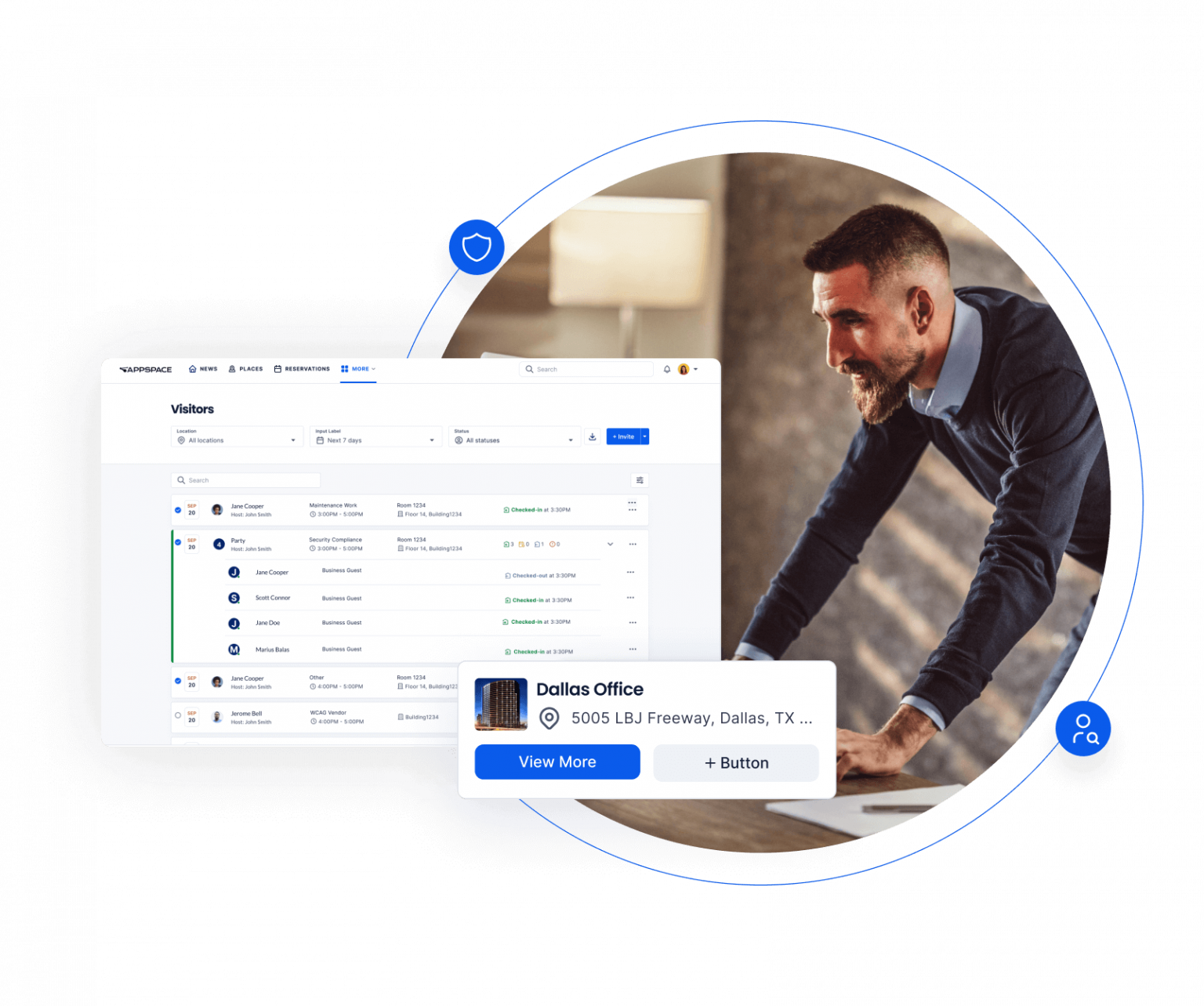 Appspace Visitor Management System for Offices | Appspace