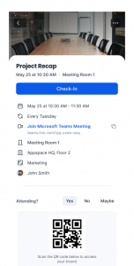 Smart room booking made simple with Appspace