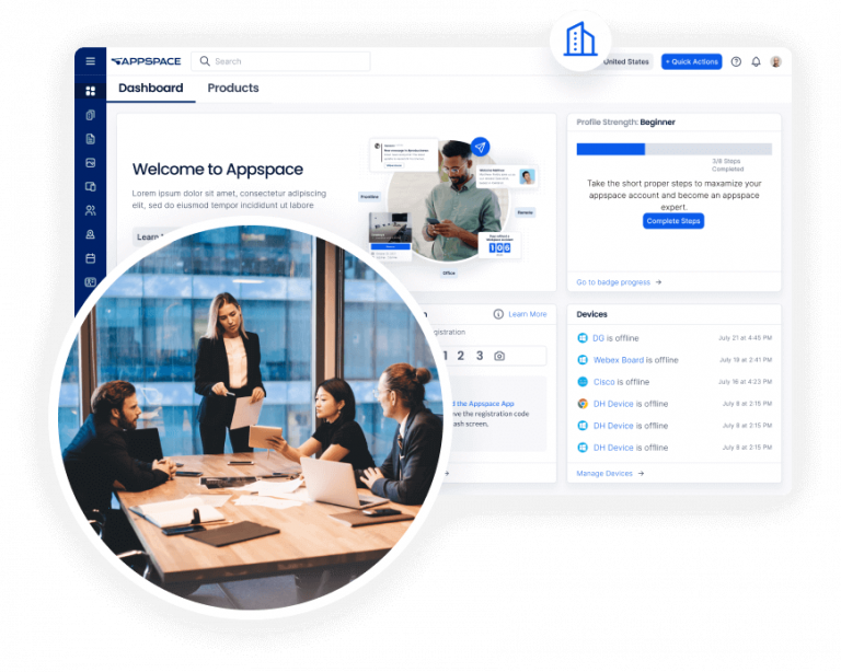 Optimize Workplace In-Office Experience | Appspace Solutions