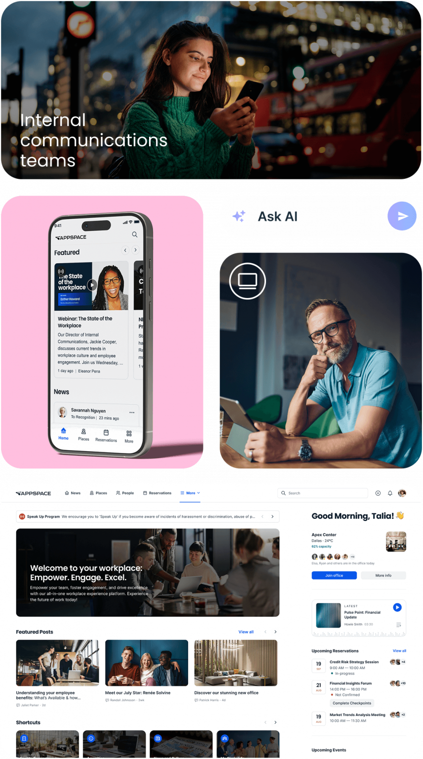 Workplace Communication & Management Software | Appspace