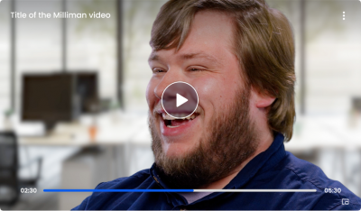 Milliman Case Study: Workplace Experience - Appspace